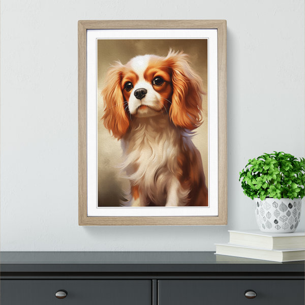 Marlow Home Co. Cavalier King Charles Spaniel Informel No.2 - Single ...
