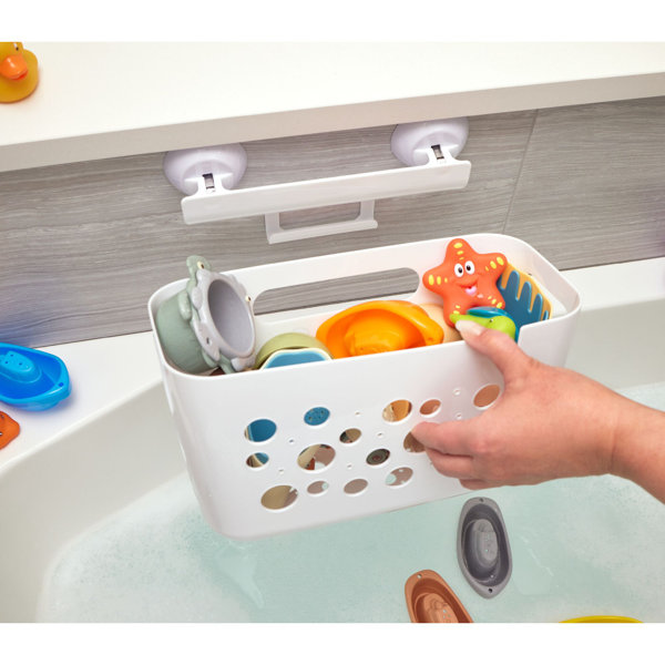 iDesign Bubbles Basket the Perfect Tub Organizer for Joyful Splashes ...