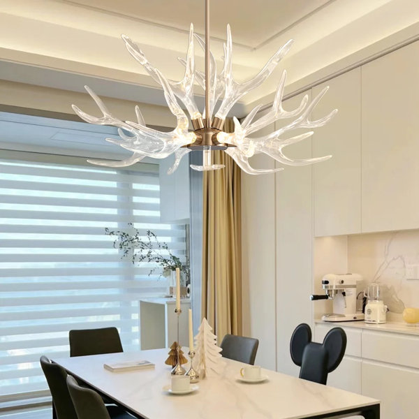 Mercer41 Kynadi 9 - Light LED Chandelier & Reviews | Wayfair