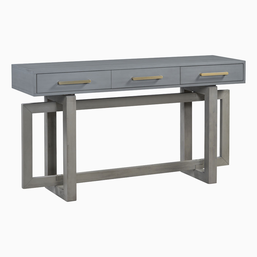 Red Barrel Studio® Elegant Console Table with Three Drawers | Wayfair