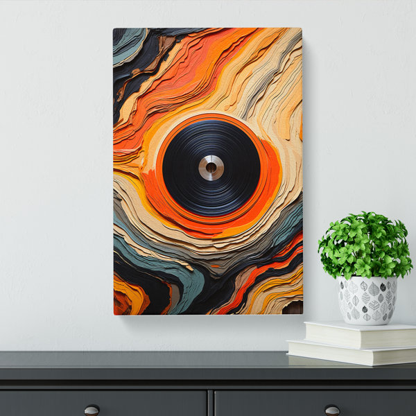 Metro Lane Vinyl Record Abstract No.2 - Art Prints | Wayfair.co.uk