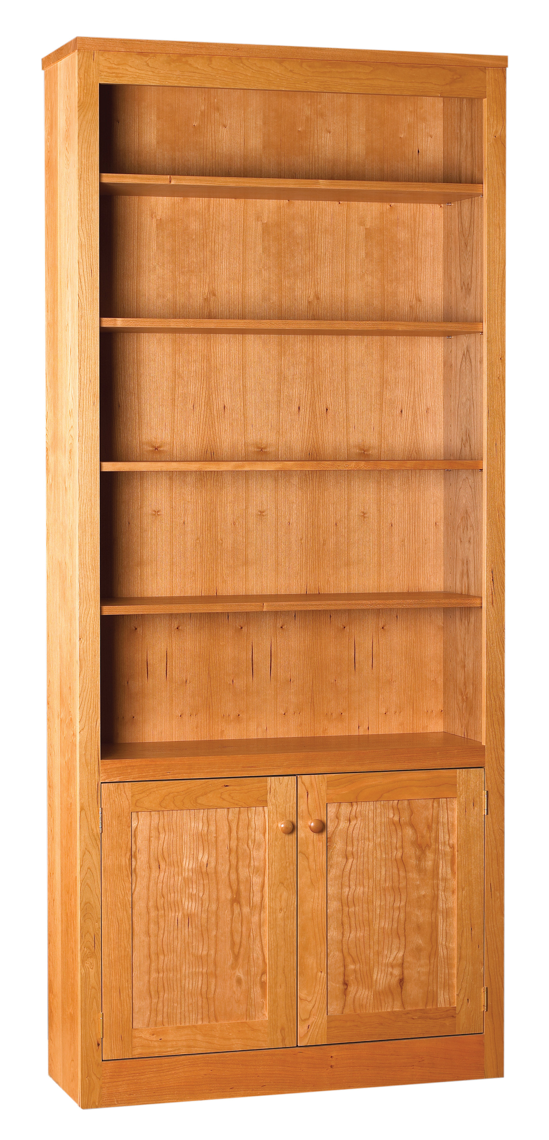 Spectrawood Linden Solid Wood Storage Bookcase | Perigold