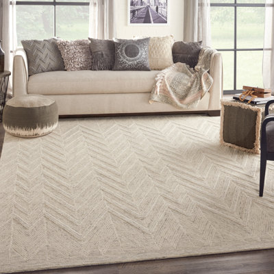 Sand & Stable Zoe Wool Abstract Rug & Reviews | Wayfair