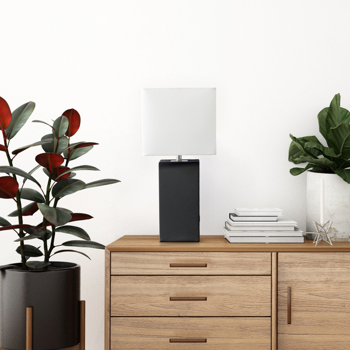 Hashtag Home Jackson 21" Table Lamp with USB & Reviews | Wayfair