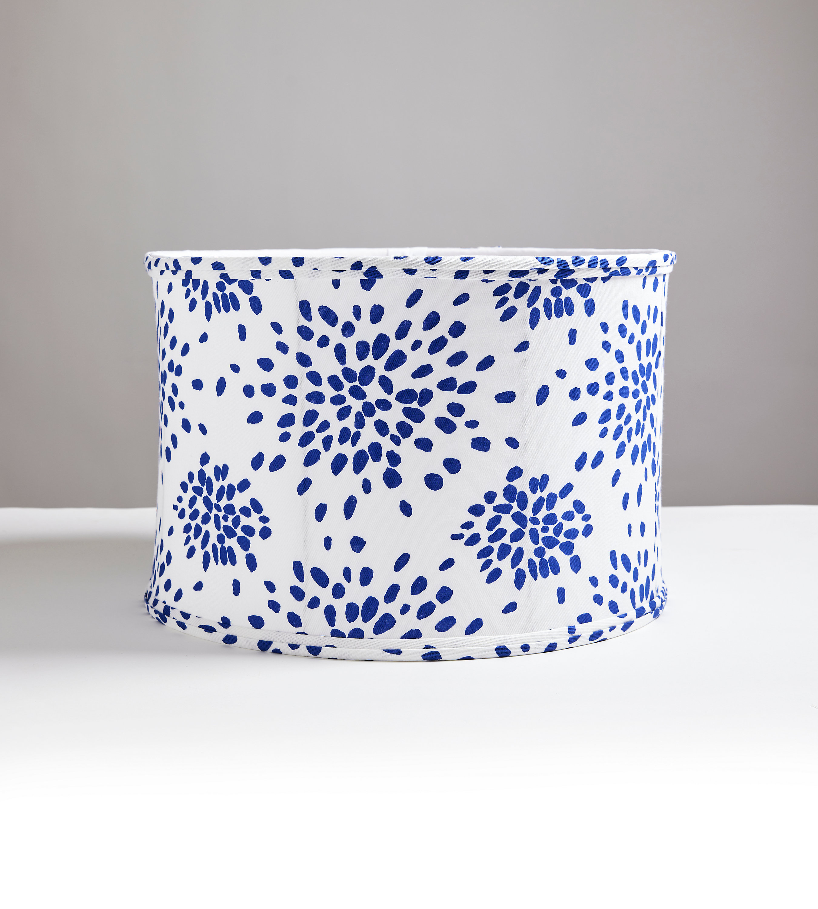 The House of Scalamandre Fireworks 15" H x 15" W Paper Drum Lamp Shade ...