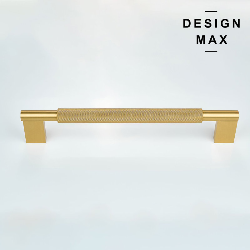 Design Max Square Base Modern Solid Brass Appliance Pull | Wayfair