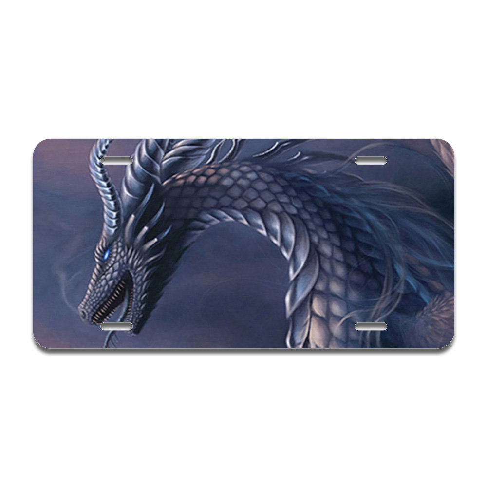 SignMission Dragon Fantasy Aluminum Plate Frame | Wayfair