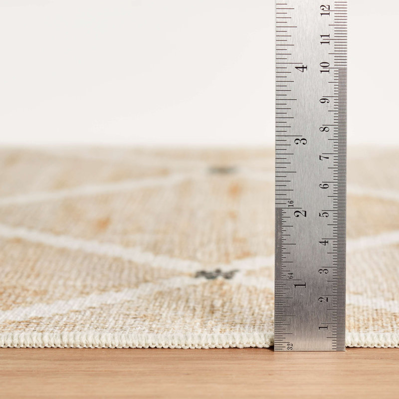 Dash and Albert Rugs Kali Natural Machine Washable Rug & Reviews | Wayfair