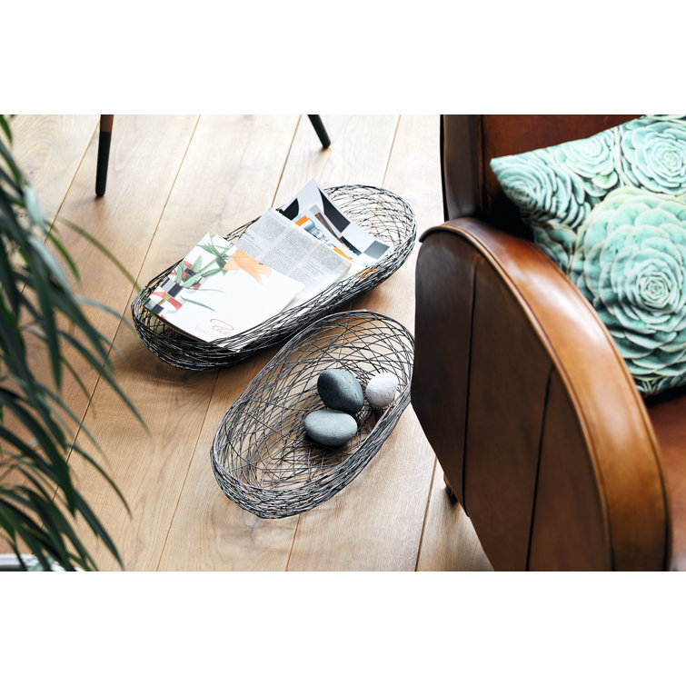 Philippi Metal Free Standing Magazine Rack | Wayfair.co.uk