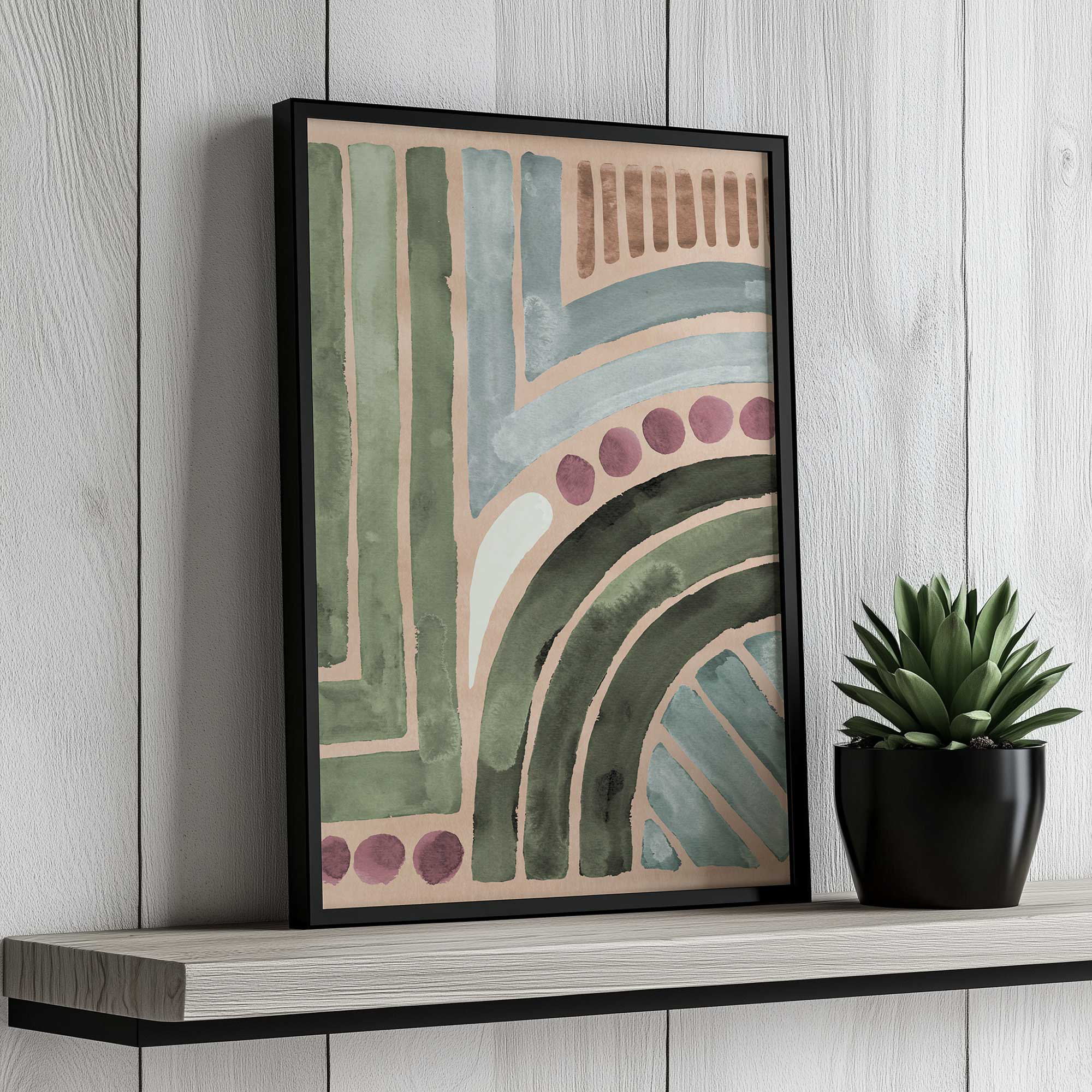 WayArt Impressions VIII by Dina June Art Print | Wayfair