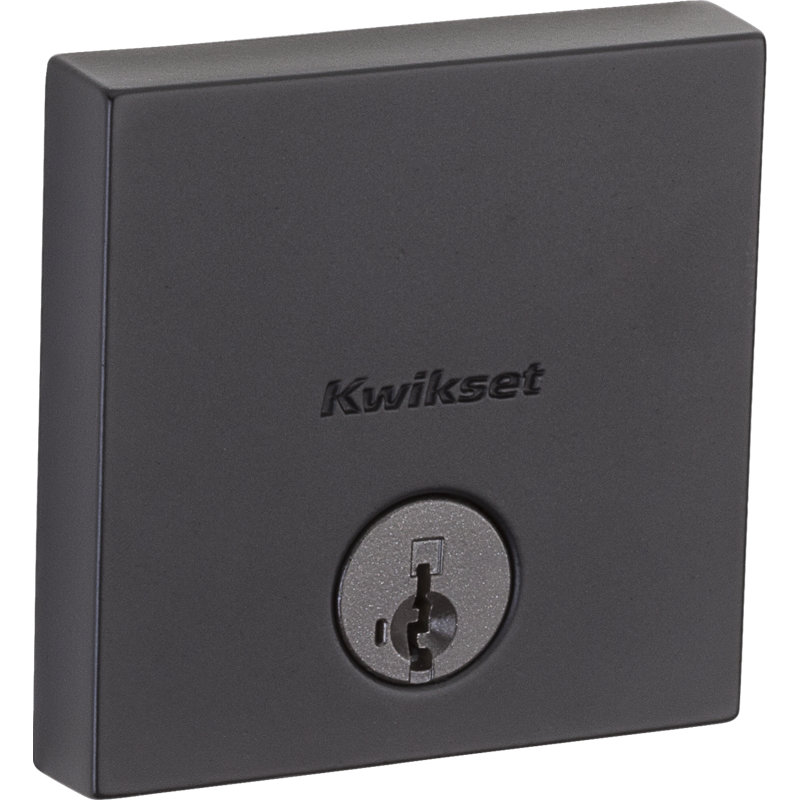 Kwikset One Sided Deadbolt & Reviews | Wayfair