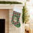 Caroline's Treasures Shar Pei Christmas PoinsettIas Holiday Stocking ...
