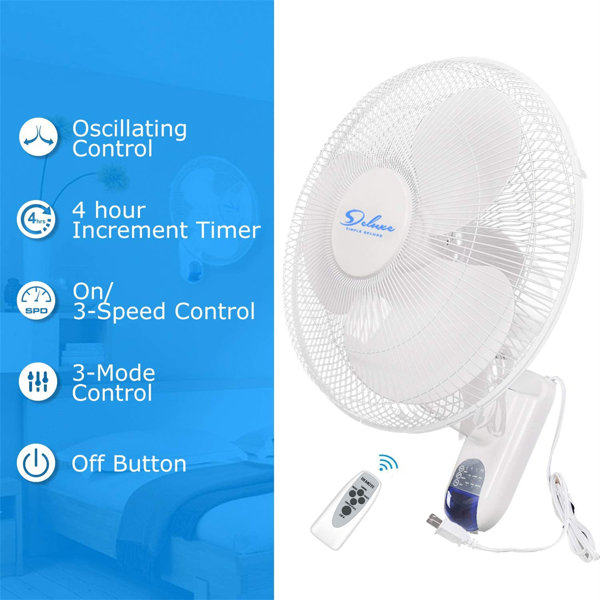 oscillating fan with timer