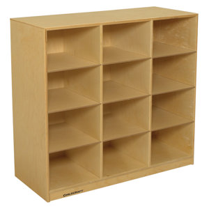 Childcraft 12 Compartment Manufactured Wood Cubby | Wayfair