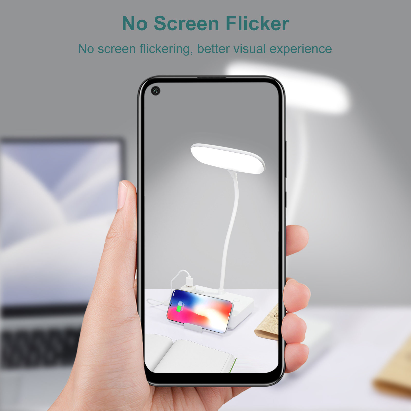 Wrought Studio™ Adjustable USB Desk Lamp | Wayfair