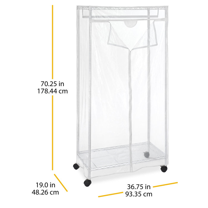Rebrilliant Medlin 36.5" Garment Rack & Reviews | Wayfair