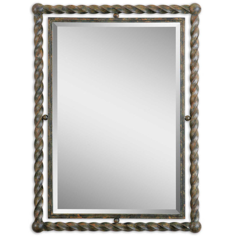 Darby Home Co Metal Rectangle Wall Mirror & Reviews | Wayfair