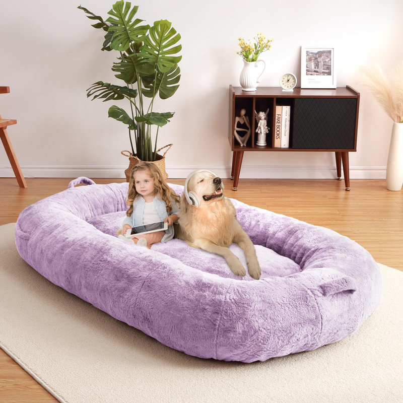 Mercer41 Human Size Dog Bed For Adult People | Wayfair