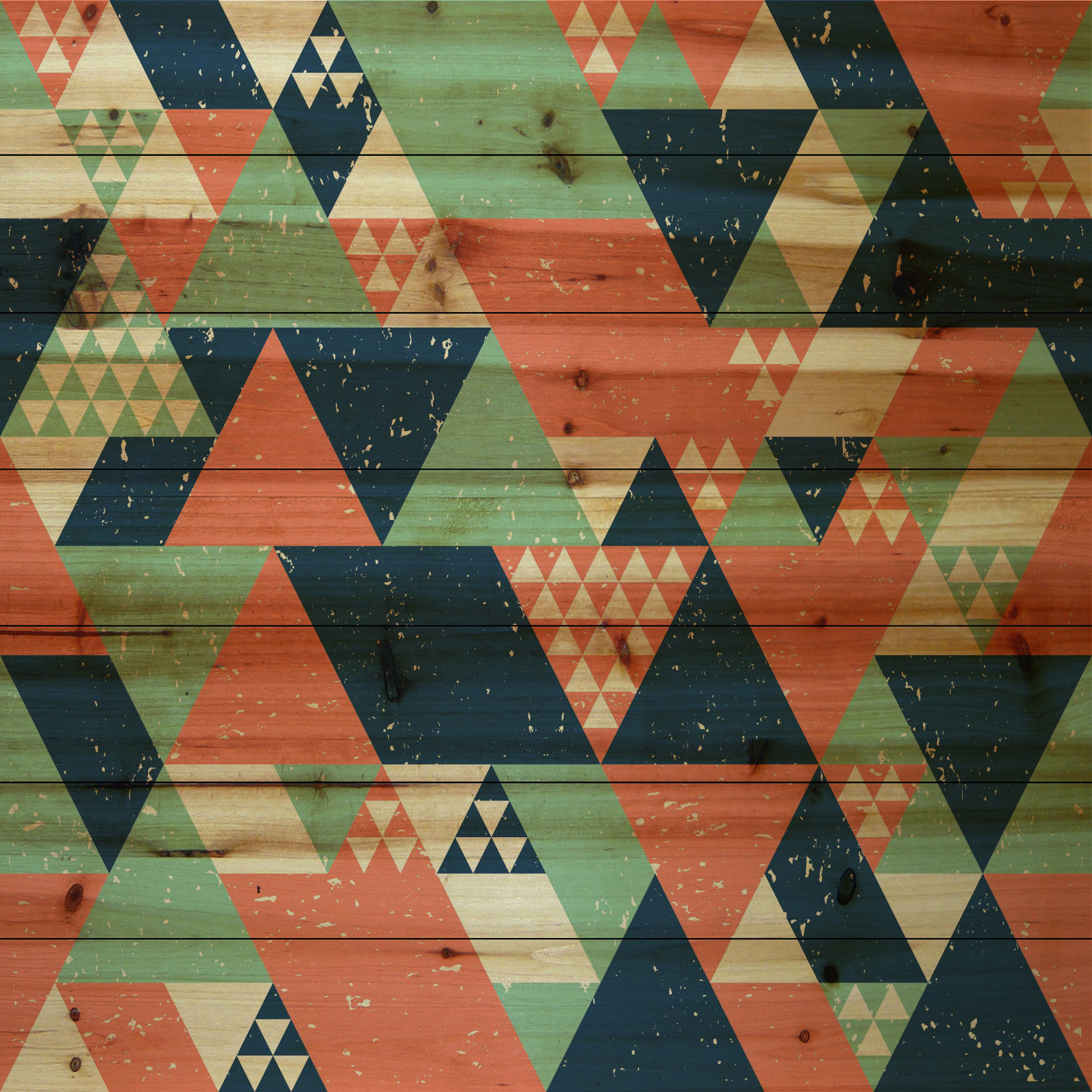 Marmont Hill 'The High Situation' Painting Print on Natural Pine Wood ...