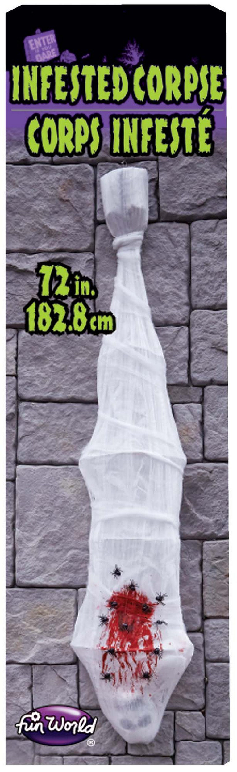 Gemmy Industries 6 Ft. Infested Hanging Corpse | Wayfair