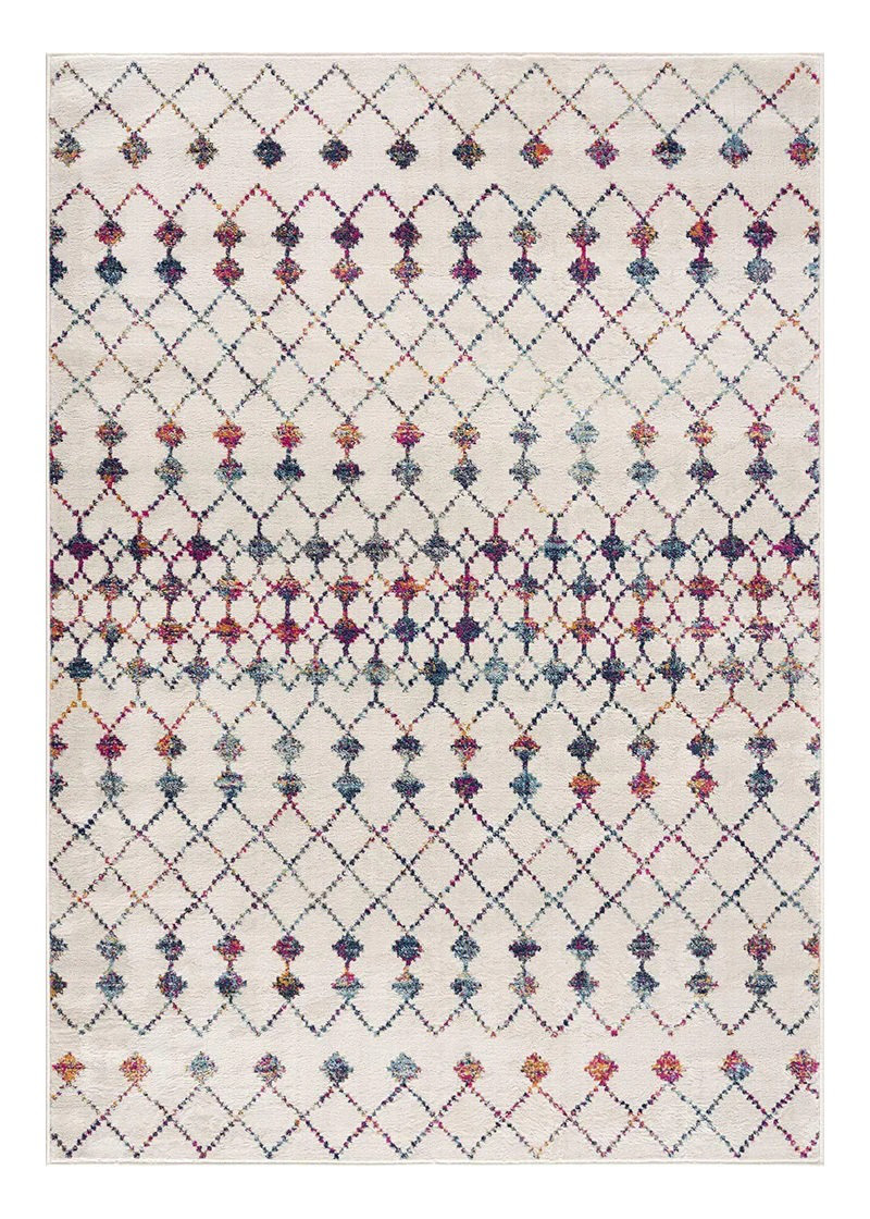 Dakota Fields 3' X 5' Cream Ikat Area Rug | Wayfair