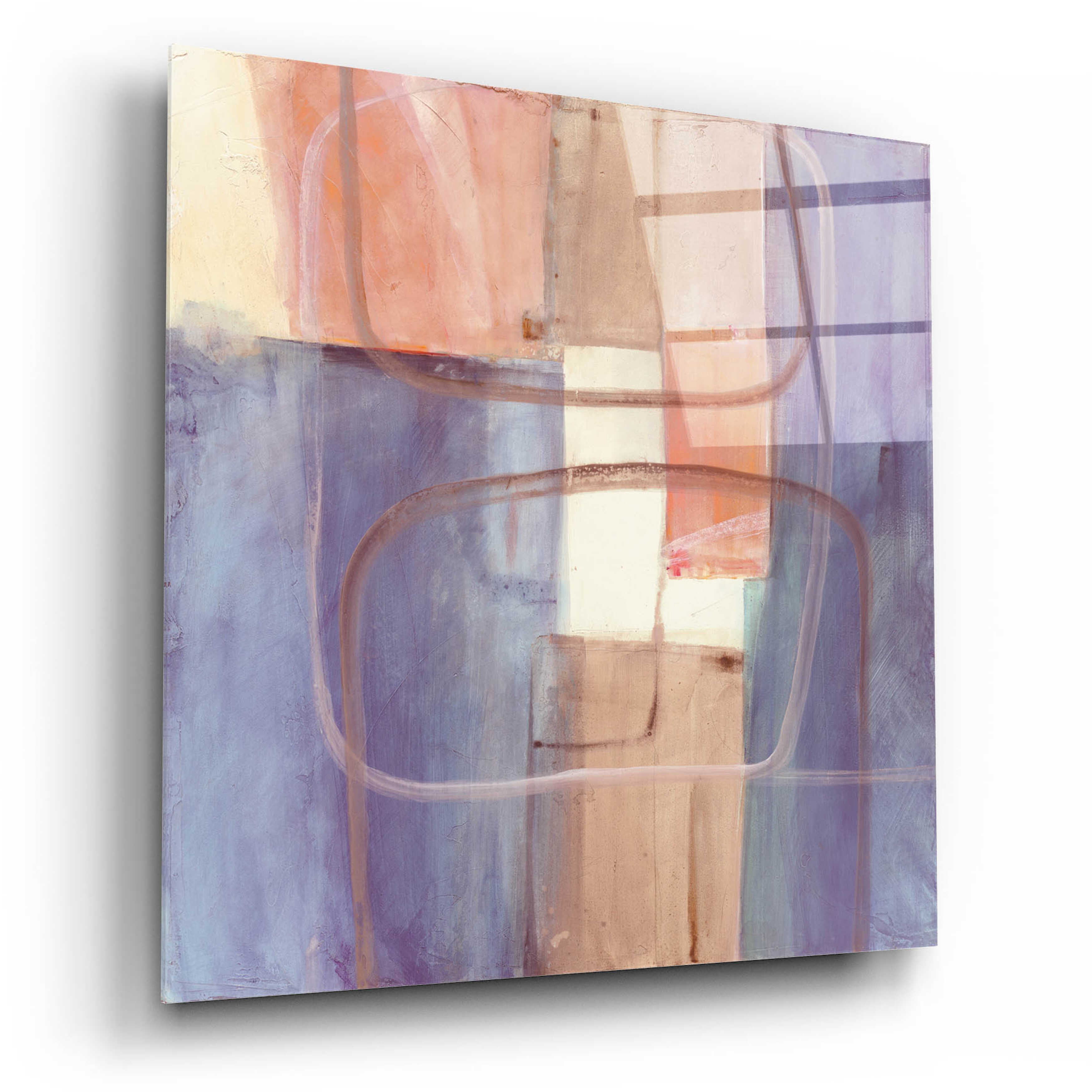 Wrought Studio™ Passage II Blush Purple On Plastic / Acrylic by Mike ...