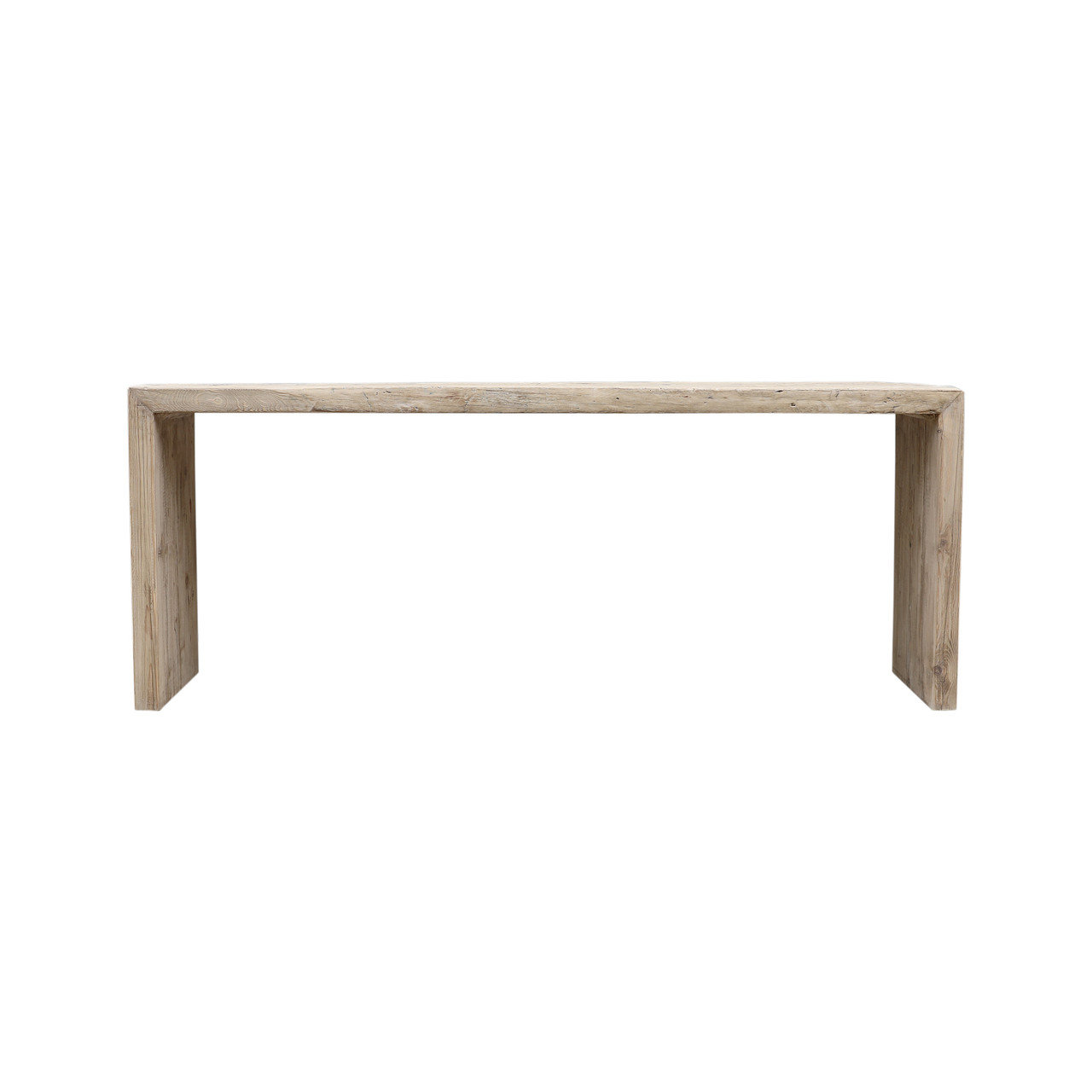 Lily's Living Vintage Waterfall Console Table Weathered Natural Approx ...