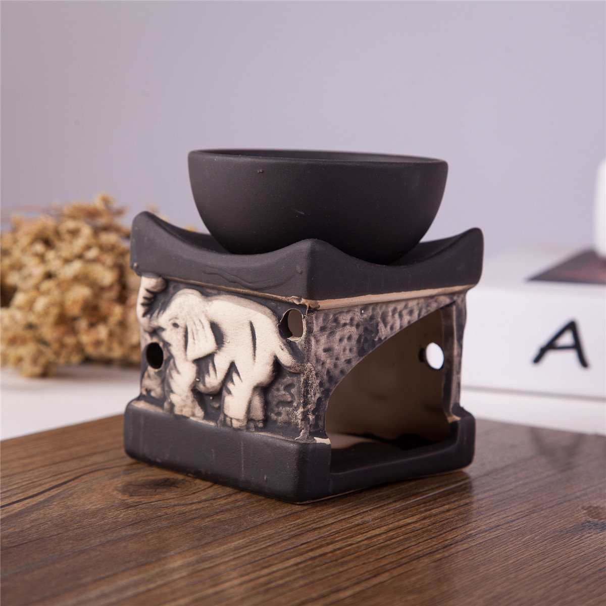 Bungalow Rose Malaikah Feng Shui Zen Ceramic Essential Oil Diffuser ...