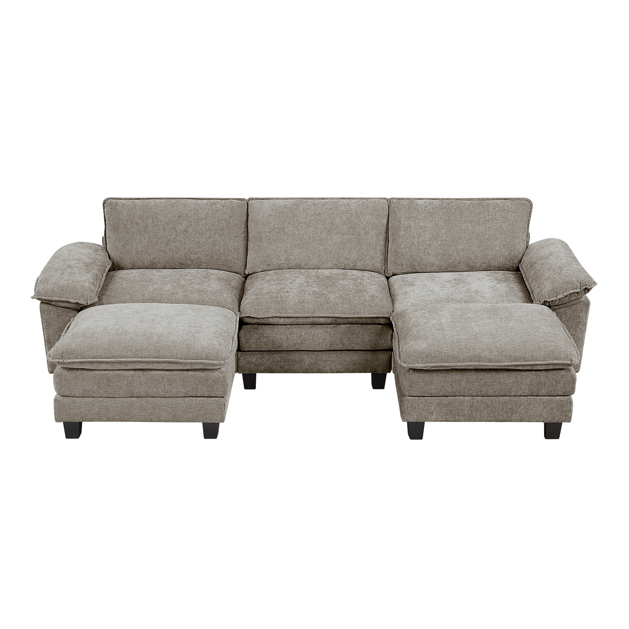 Ebern Designs Modern Contemporary Modular Sectional Sofa Set | Wayfair