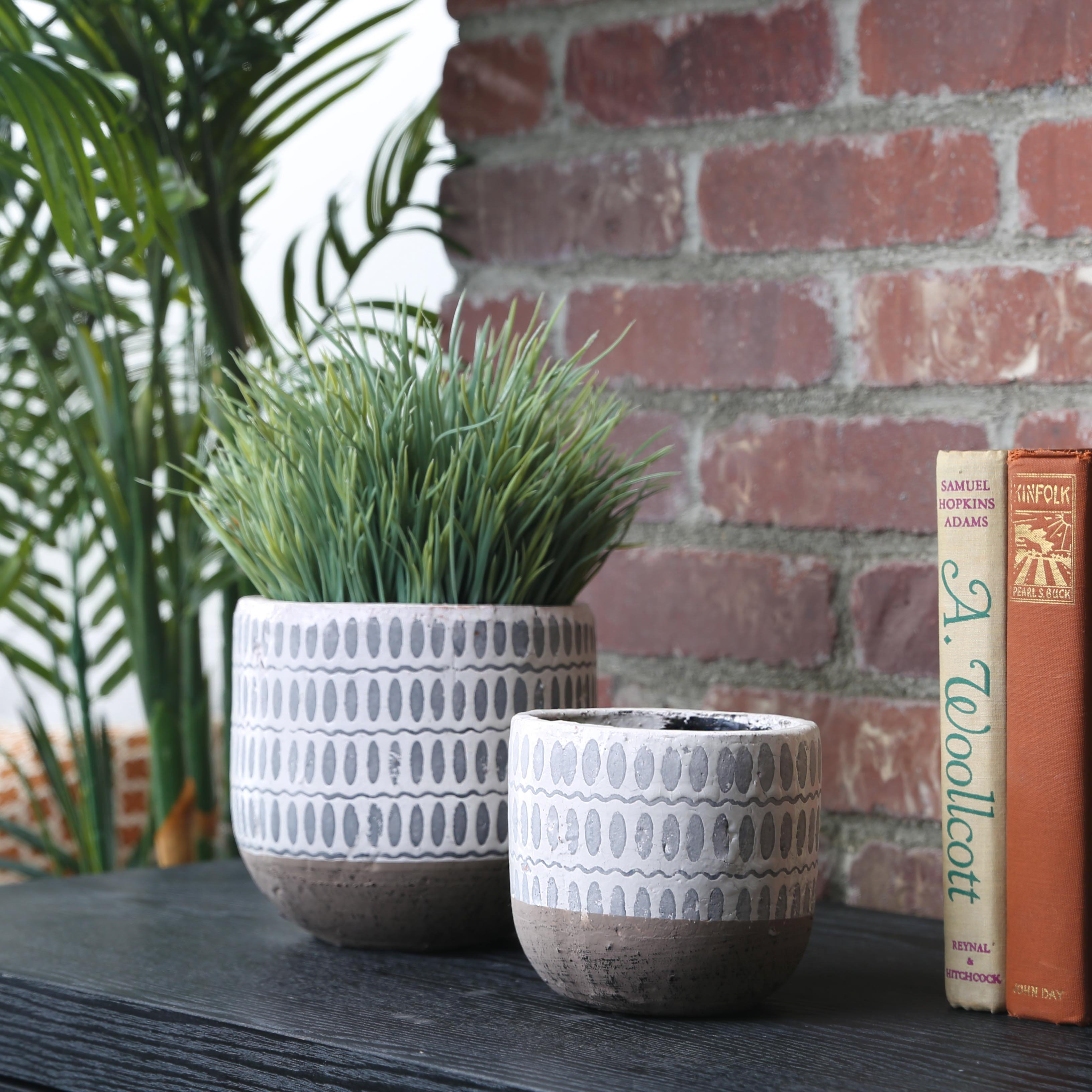 Dakota Fields Amina 2-Piece Terracotta Pot Planter Set | Wayfair