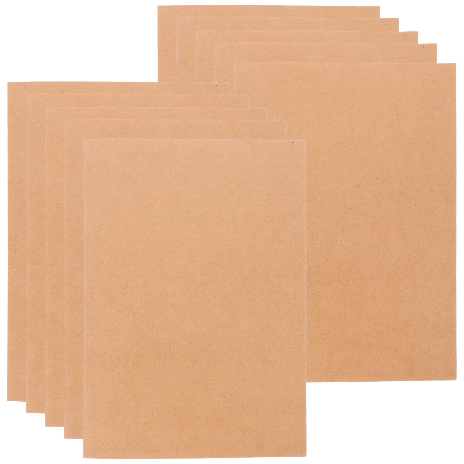 Ebern Designs 10Pcs A4 Simple File Folder Kraft Paper Folder Single ...