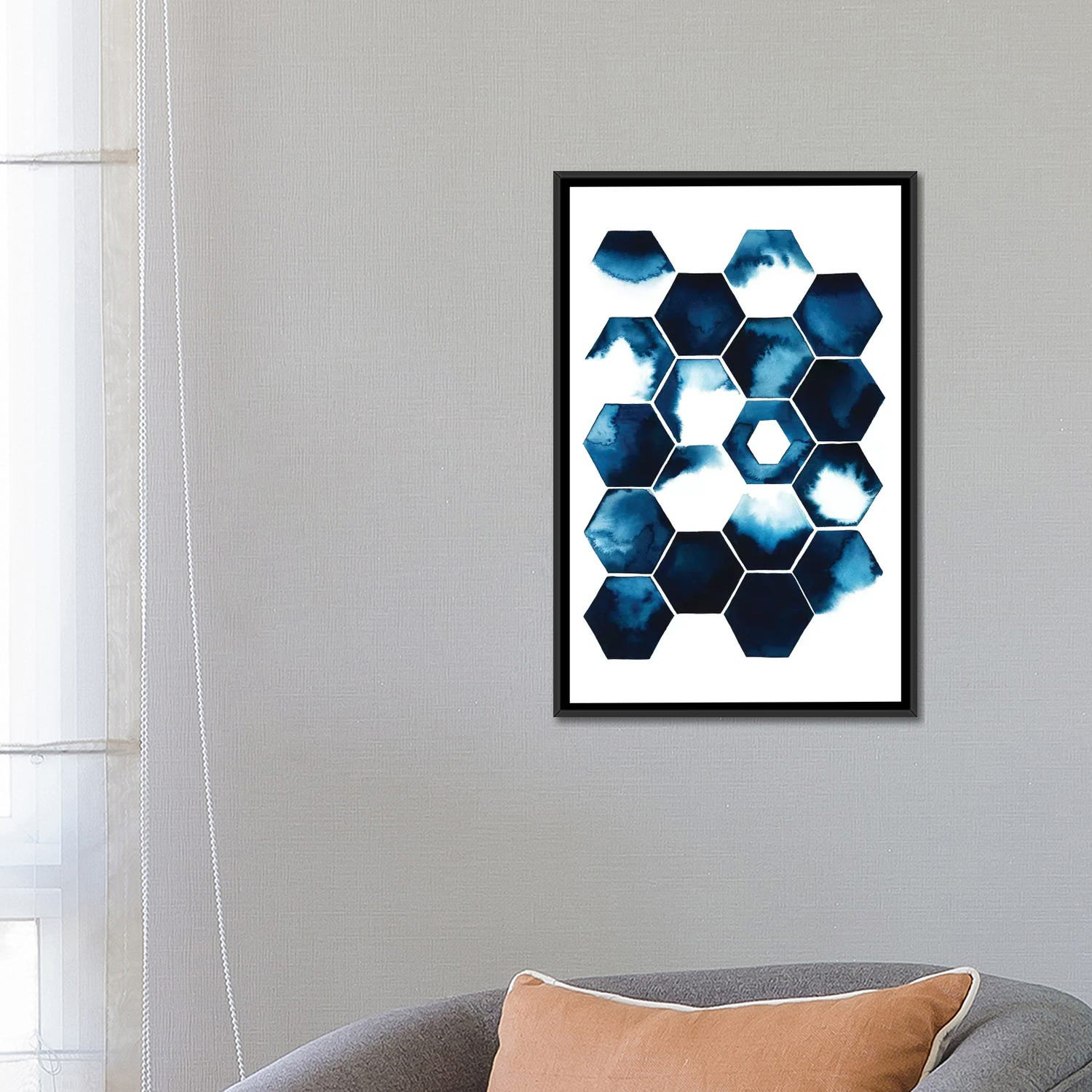 East Urban Home Stormy Geometry I - Print on Canvas - Wayfair Canada