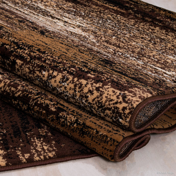17 Stories Misouk Performance Chocolate Rug & Reviews | Wayfair