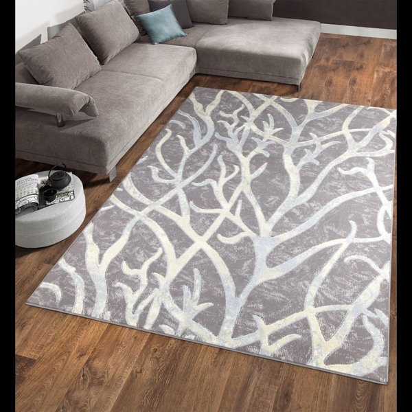 Highland Dunes Adelphie Ochra Area Rug | Wayfair.co.uk