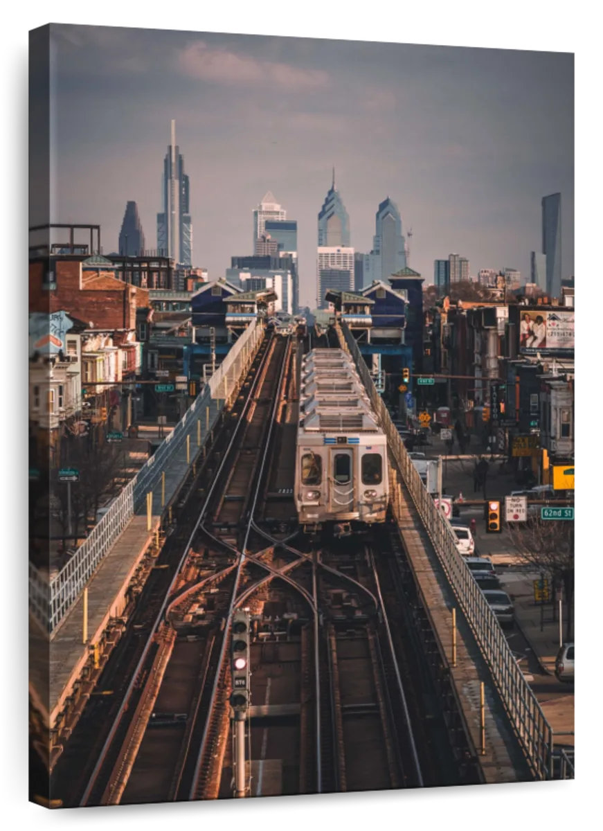 Ebern Designs Hannes Philadelphia El Train | Wayfair