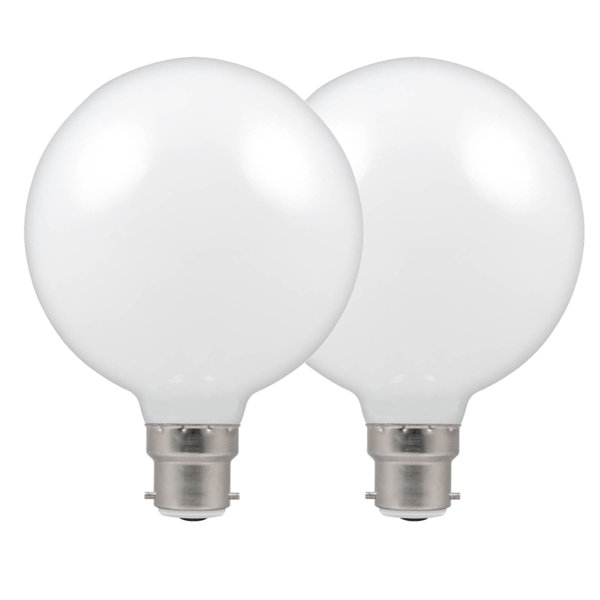Symple Stuff 8W BA22d Dimmable LED Globe Light Bulb | Wayfair.co.uk