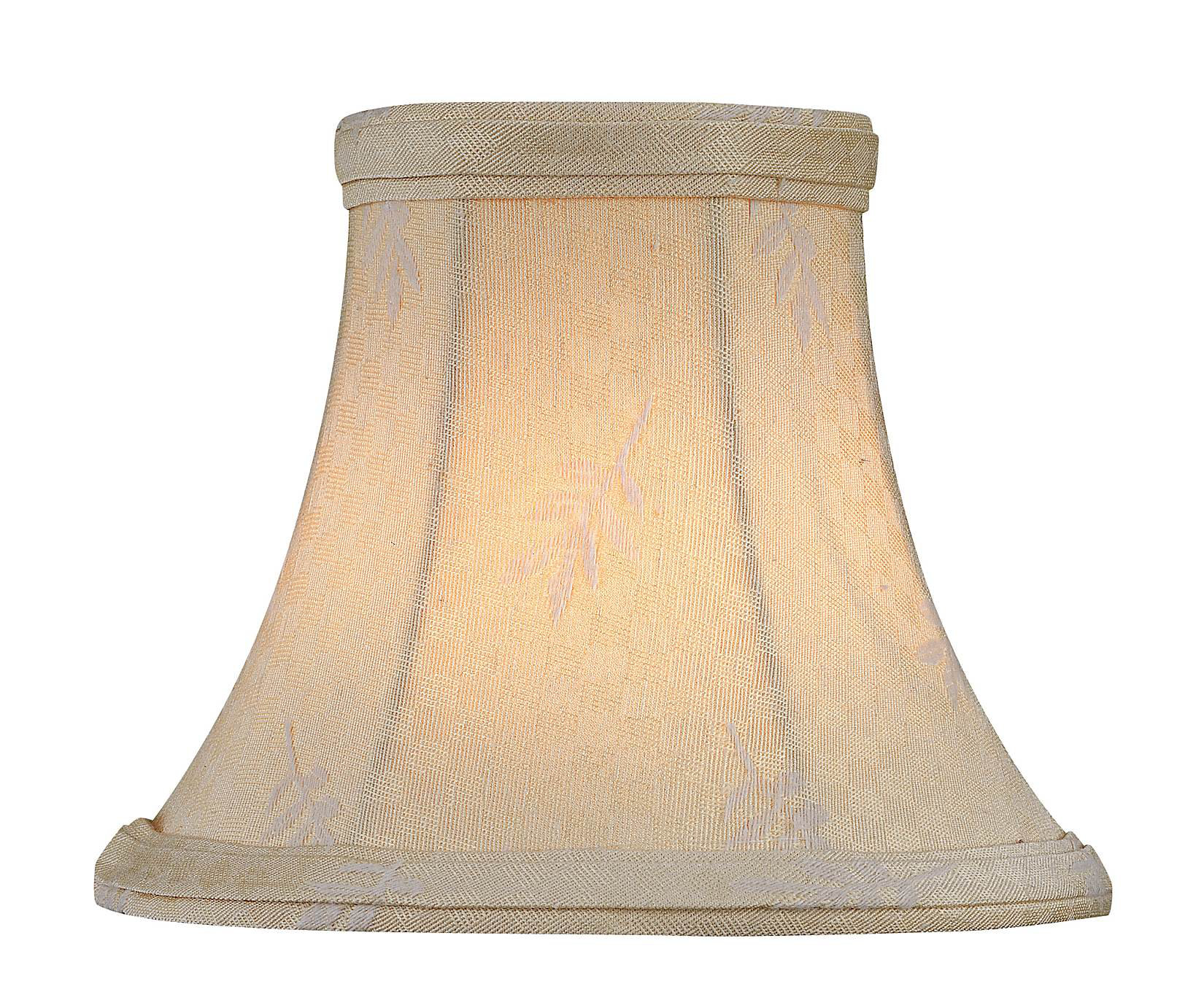 Lite Source 6" Fabric Candelabra Bell Shade | Wayfair