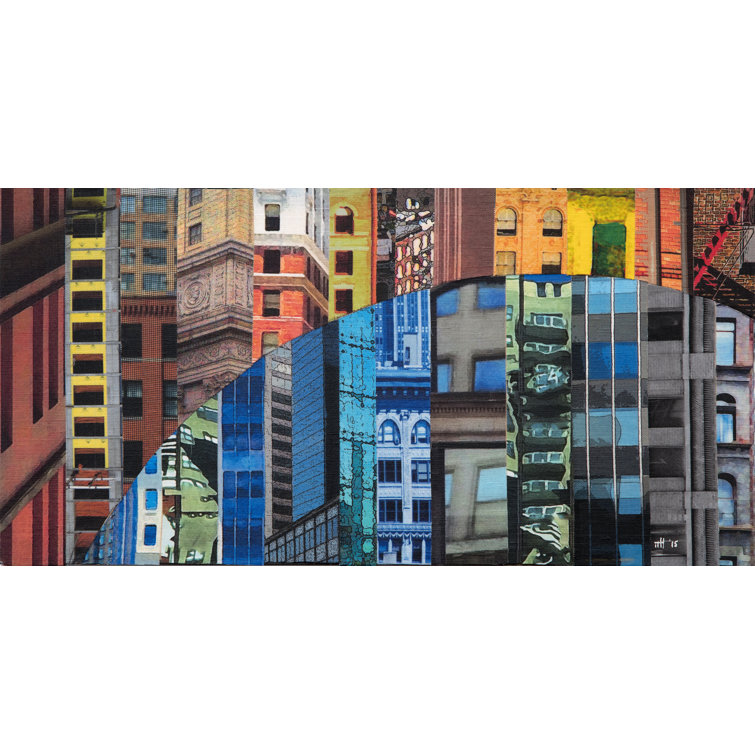 Made & Curated Patchwork City 19 By Marilyn Henrion - Wayfair Canada
