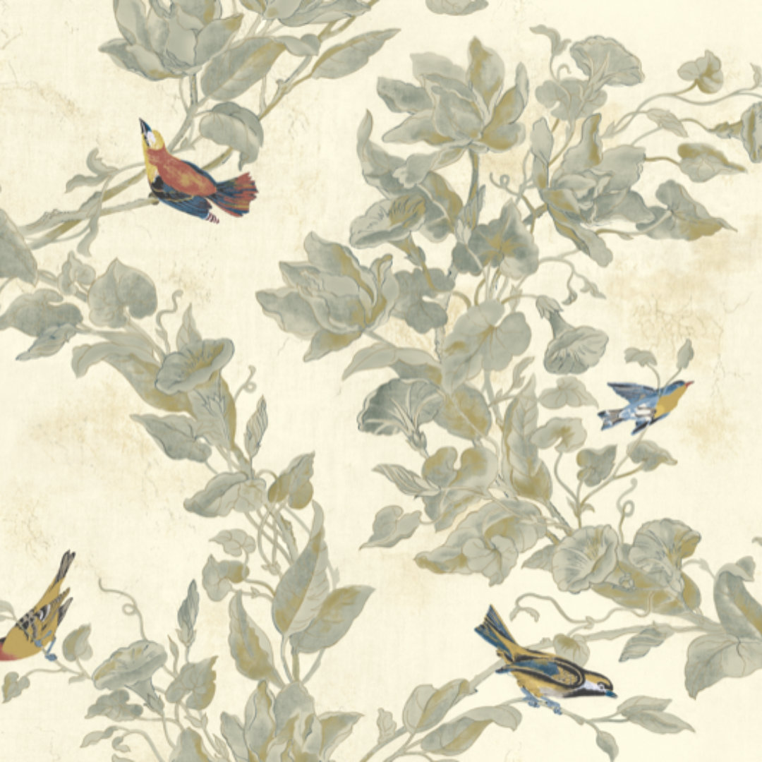 Roth & Tompkins Windsong 100% Cotton Fabric | Perigold