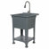UTILITYSINKS Plastic 24" Compact Workshop Freestanding Laundry Sink ...