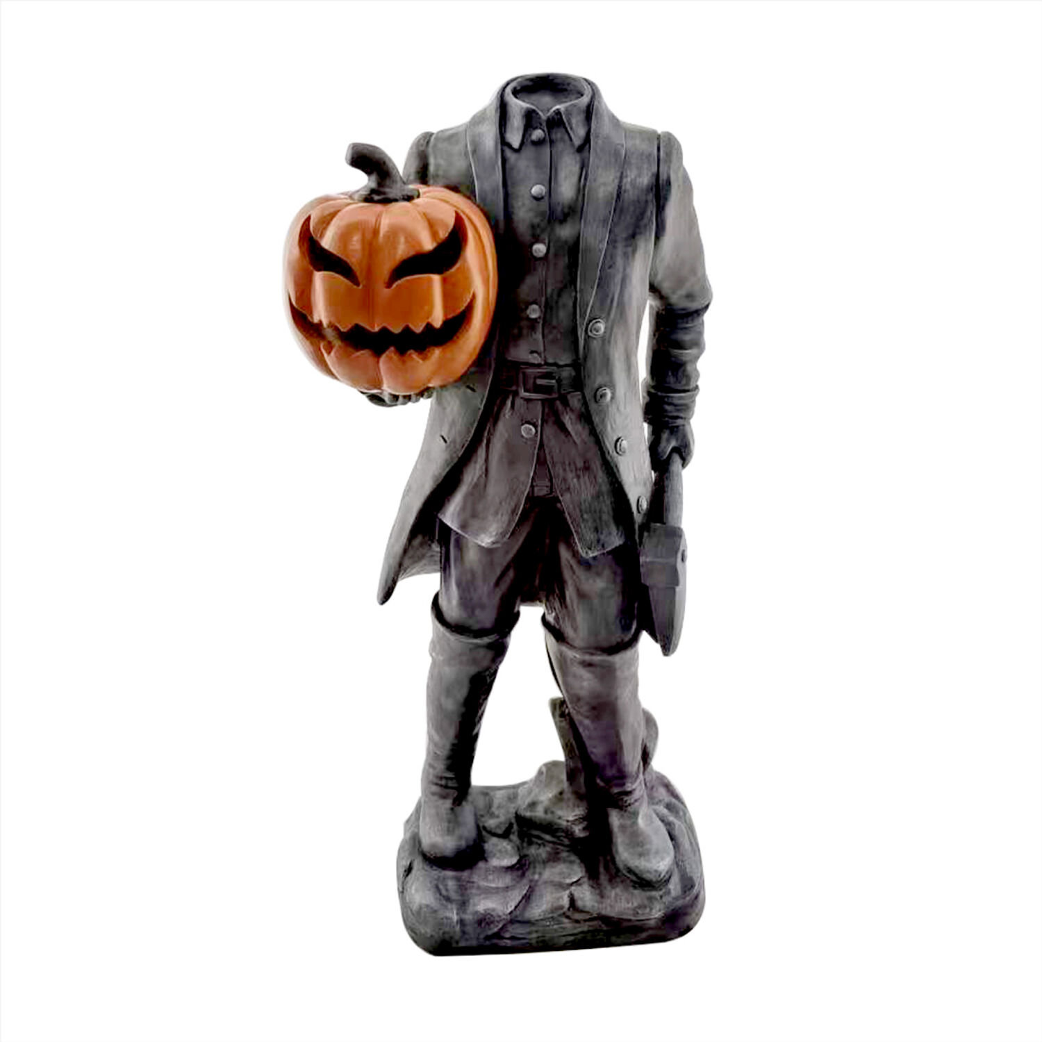 Haunted Hill Farm 44-in. Headless Horseman Statue Spooky, Indoor ...