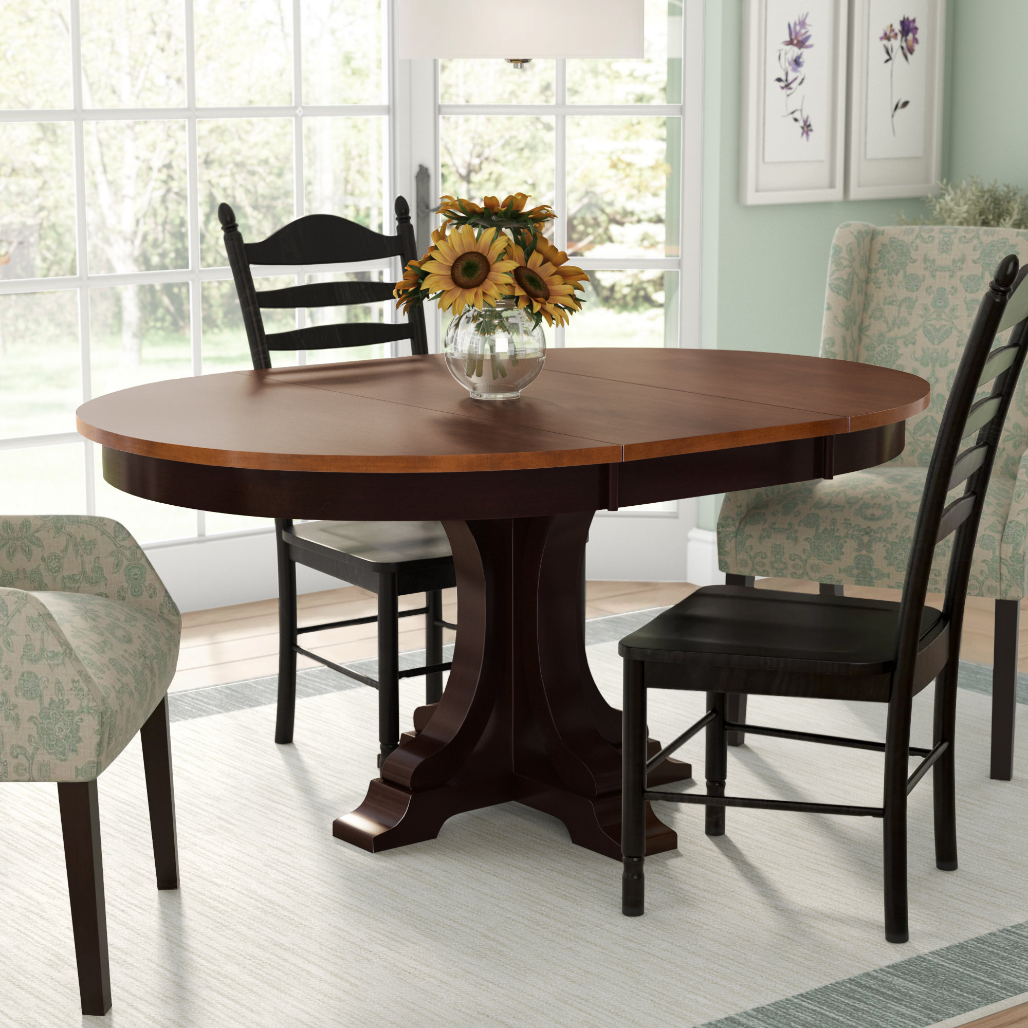Alcott Hill Fretwell Extendable Dining Table & Reviews - Wayfair Canada