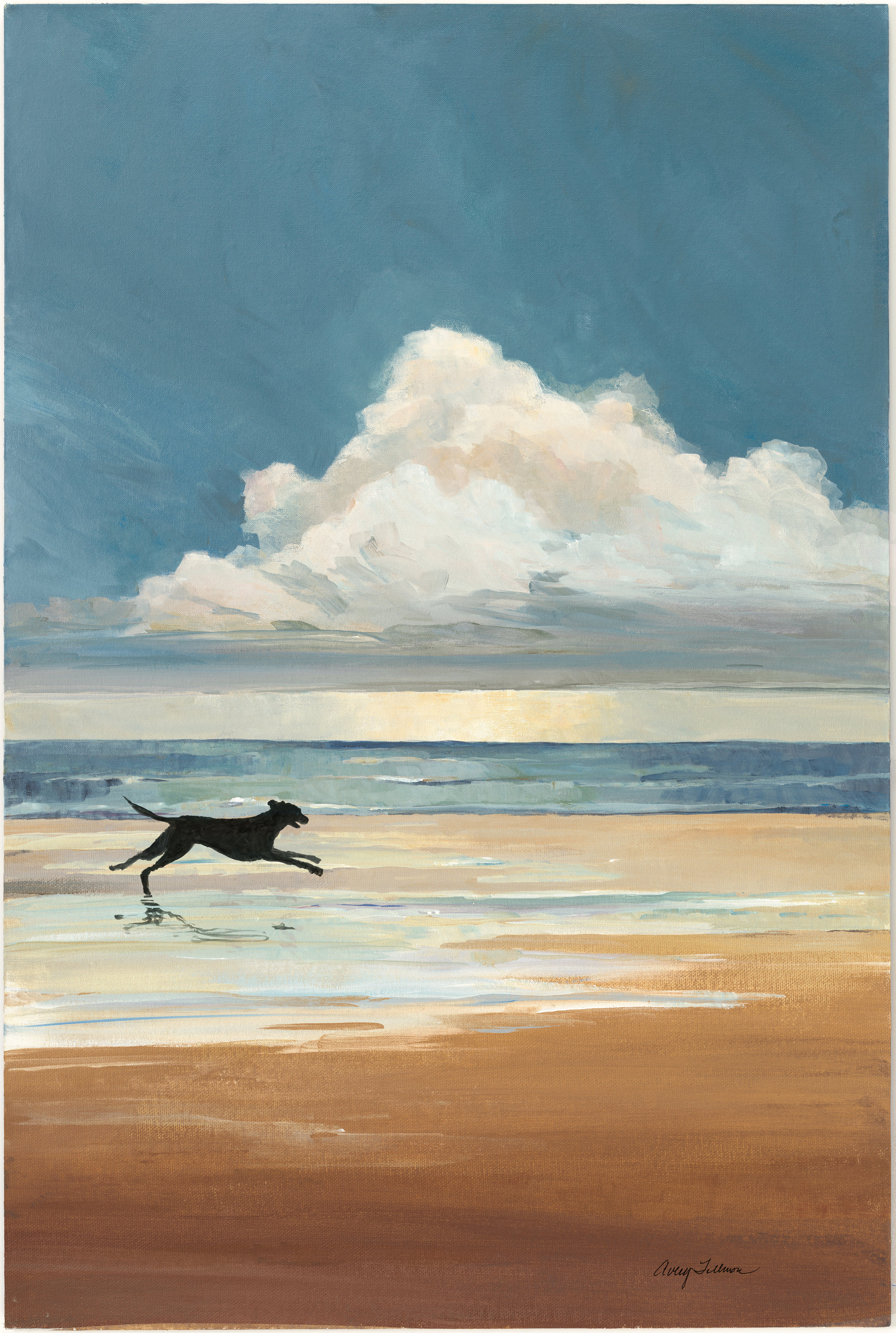 Beachcrest Home™ Low Tide by Avery Tillmon - Painting on Canvas ...