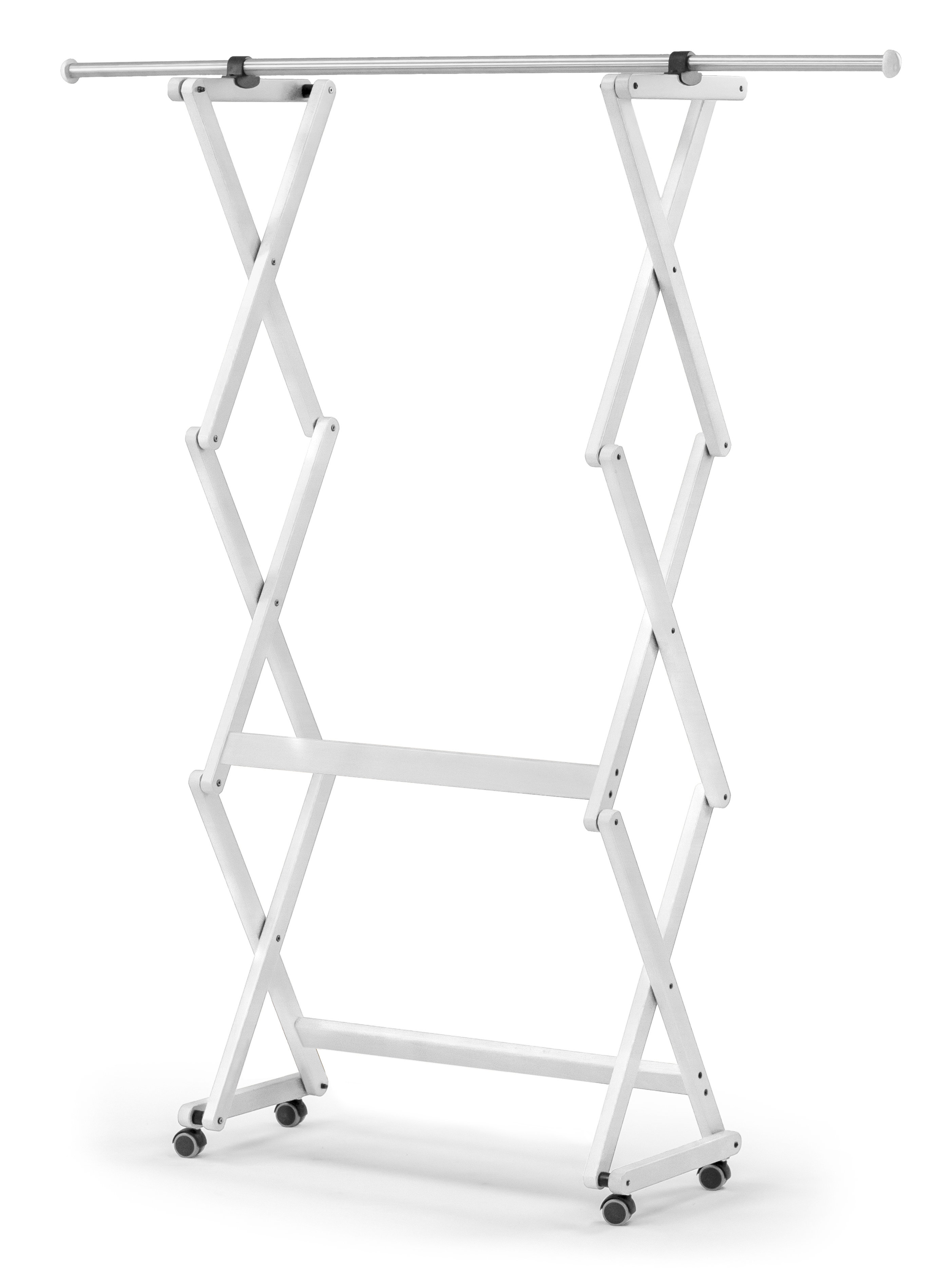 Rebrilliant 651 Felix Cherry Closable and Extendable Coat Rack ...