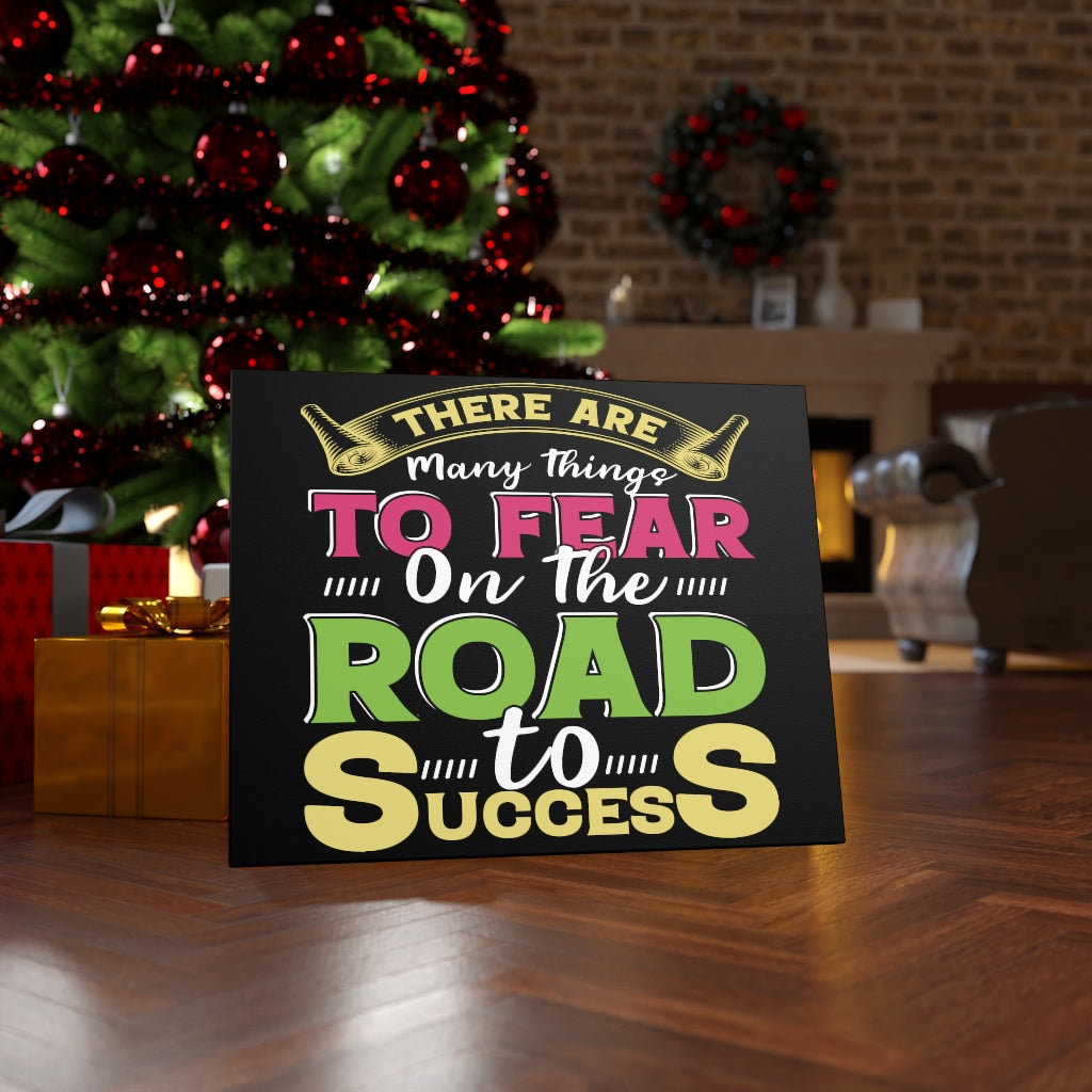 Trinx Inspirational Quote Canvas Road To Success Wall Art Motivational ...