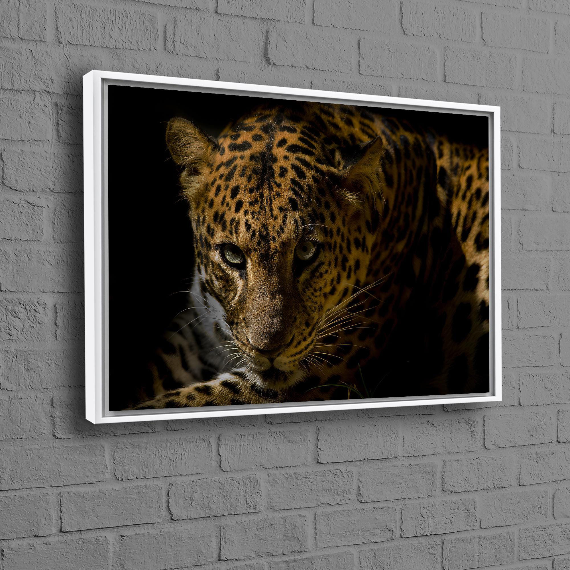 kayra export Leopard Patterned Cotton Canvas Art Perfect for Home ...