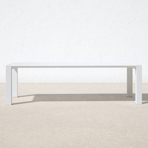 Bette 71'' Metal Outdoor Dining Table & Reviews | AllModern