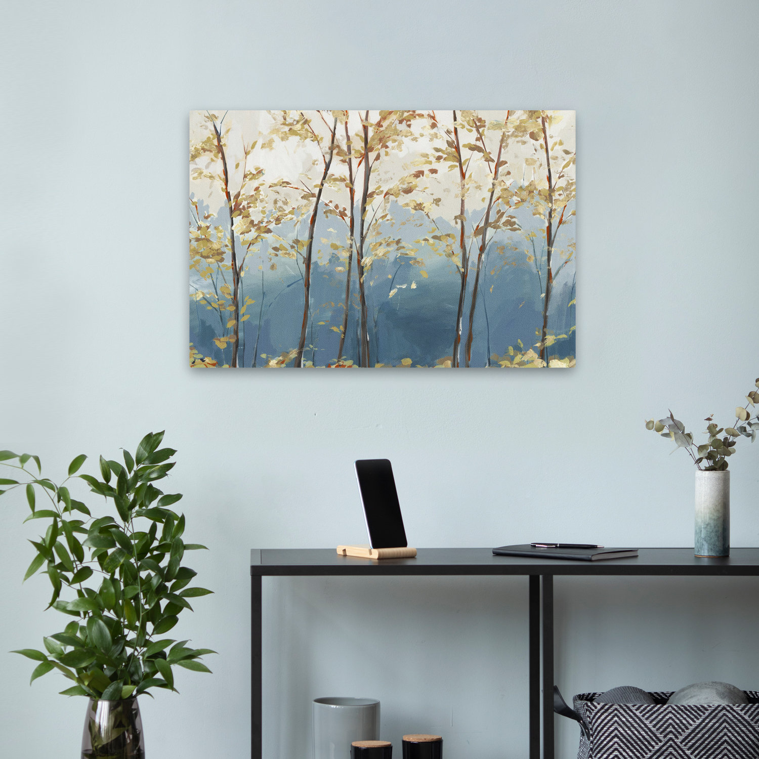 Dakota Fields Ascent Trail Floral & Botannical Tree Nature Abstract ...