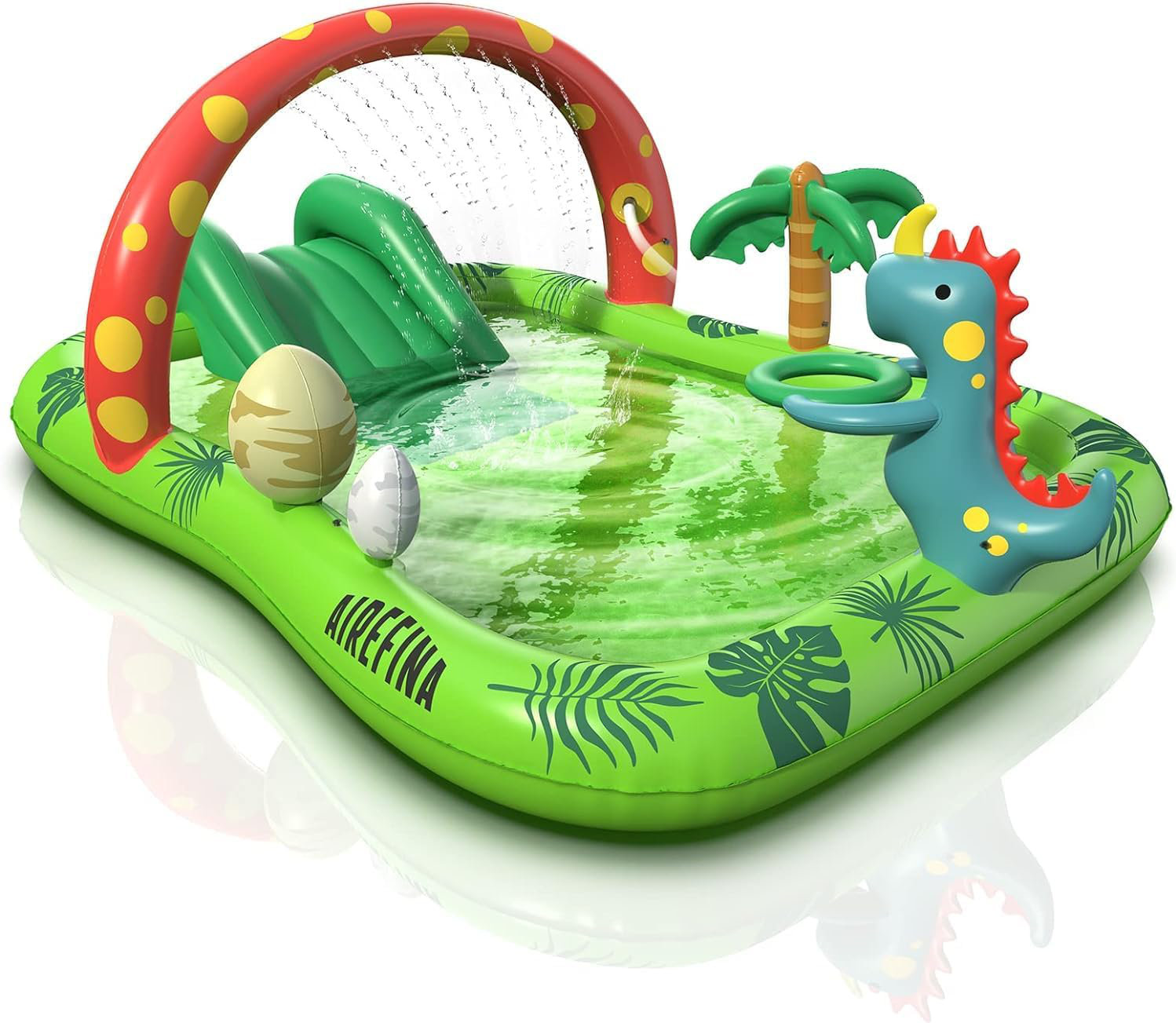 Utibia Inflatable Kids Pool, Inflatable Play Centre Kiddie Pool with ...