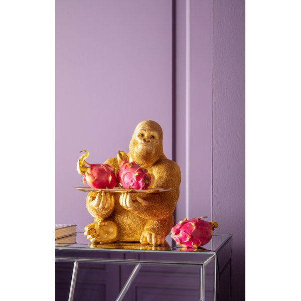 KARE Design Deco Figurine Gorilla Butler 37cm | Wayfair.co.uk